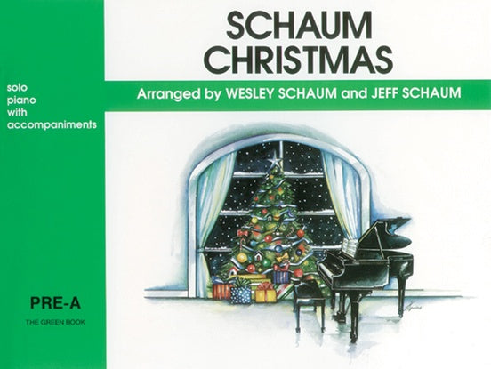 Schaum Christmas: Pre-A (The Green Book) – Graves Piano