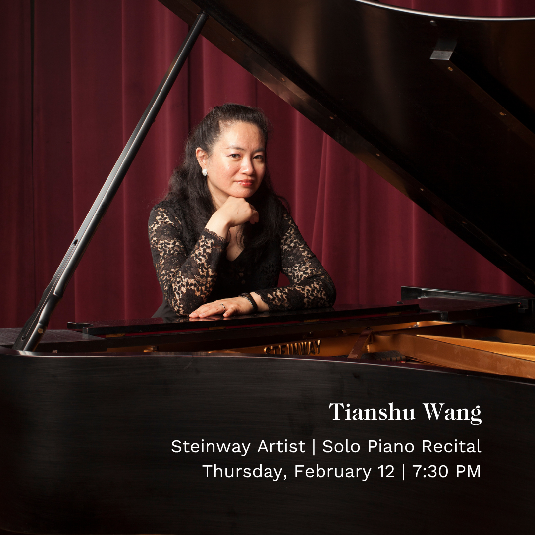 Tianshu Wang in Recital - Sound of Love – Graves Piano