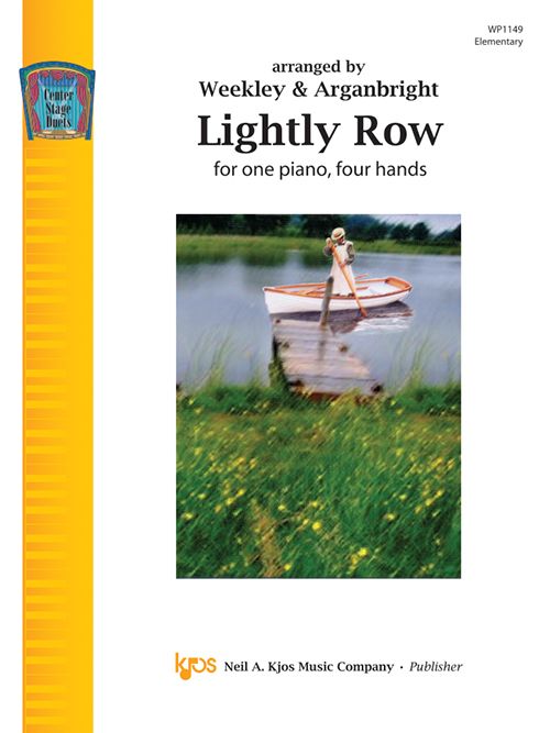 Lightly Row: One piano - Four hands – Graves Piano